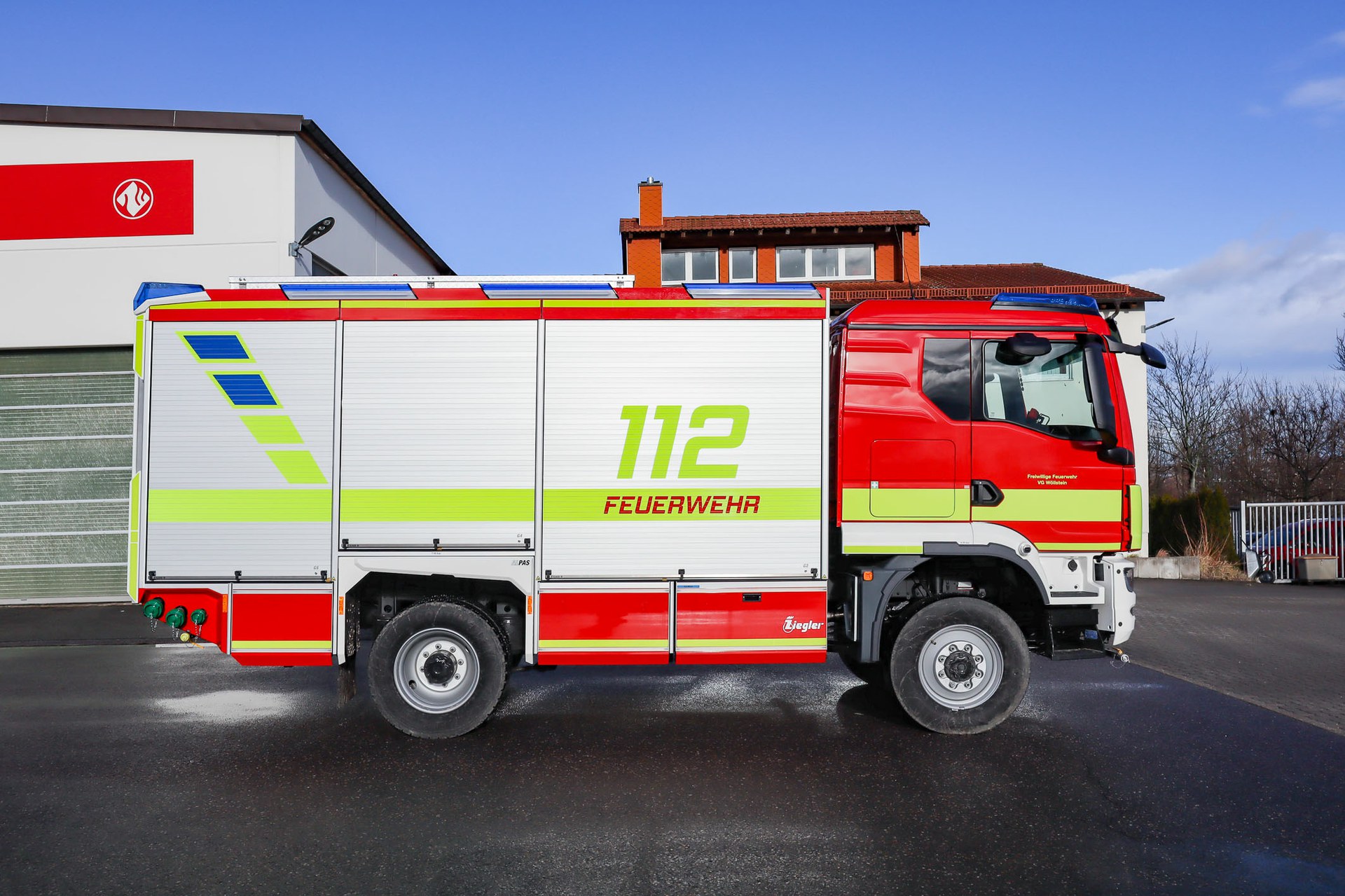 ZIEGLER TLF 3000 to the fire department of Gau Bickelheim/ Wöllstein ...