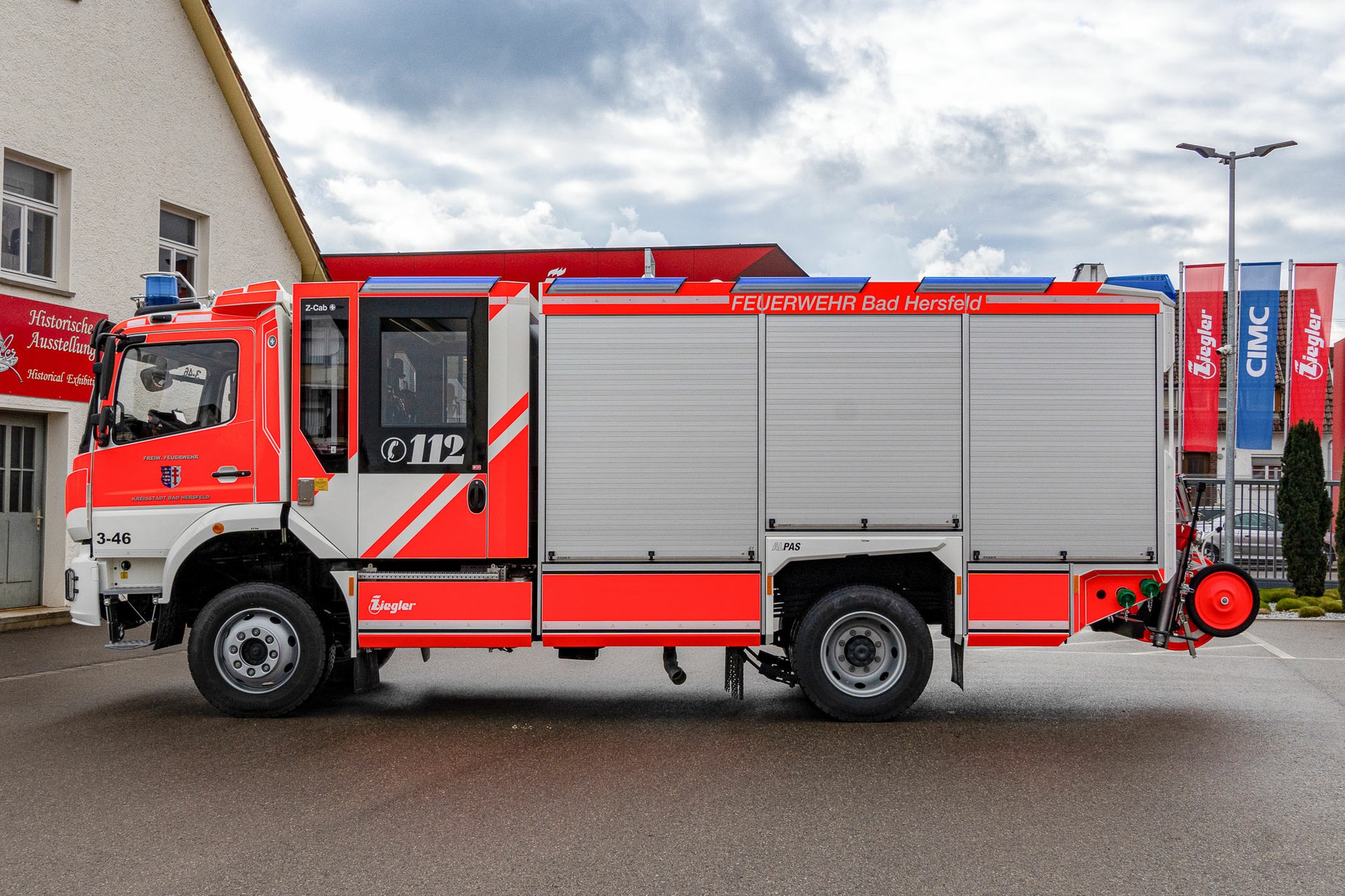 ZIEGLER HLF 20 an die FF Bad Hersfeld — ZIEGLER Feuerwehrfahrzeuge