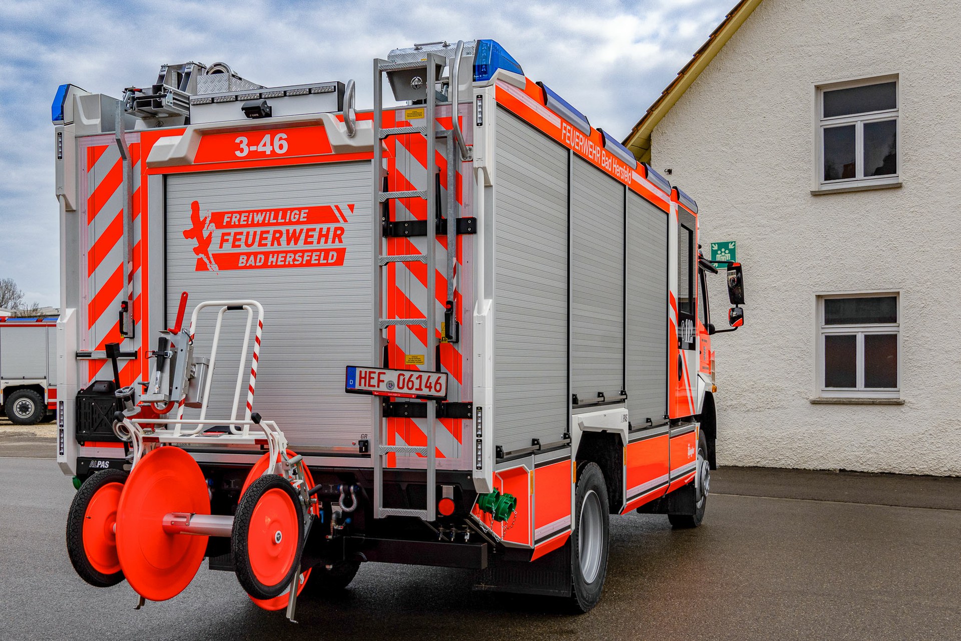 ZIEGLER HLF 20 to the fire department of Bad Hersfeld — ZIEGLER Feuerwehrfahrzeuge