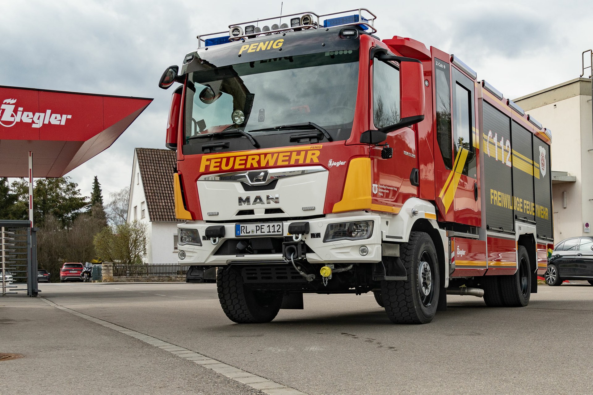 ZIEGLER HLF 20 to the fire department of Penig — ZIEGLER Feuerwehrfahrzeuge