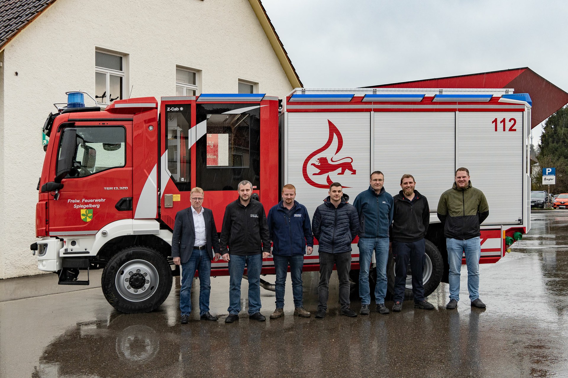 ZIEGLER HLF 10 to the fire department of Spiegelberg — ZIEGLER Feuerwehrfahrzeuge