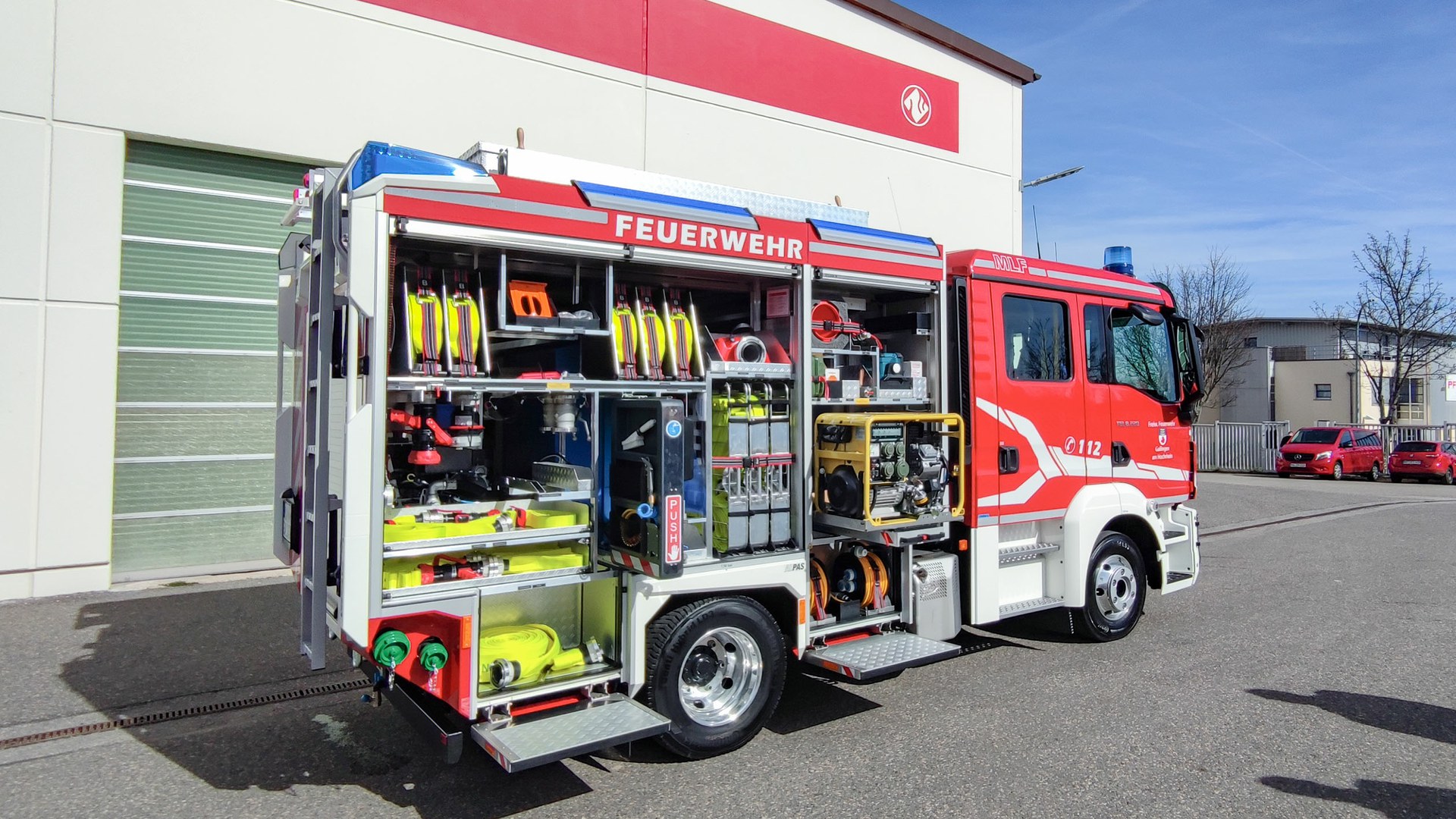 ZIEGLER MLF an die FF Gailingen am Hochrhein — ZIEGLER Feuerwehrfahrzeuge