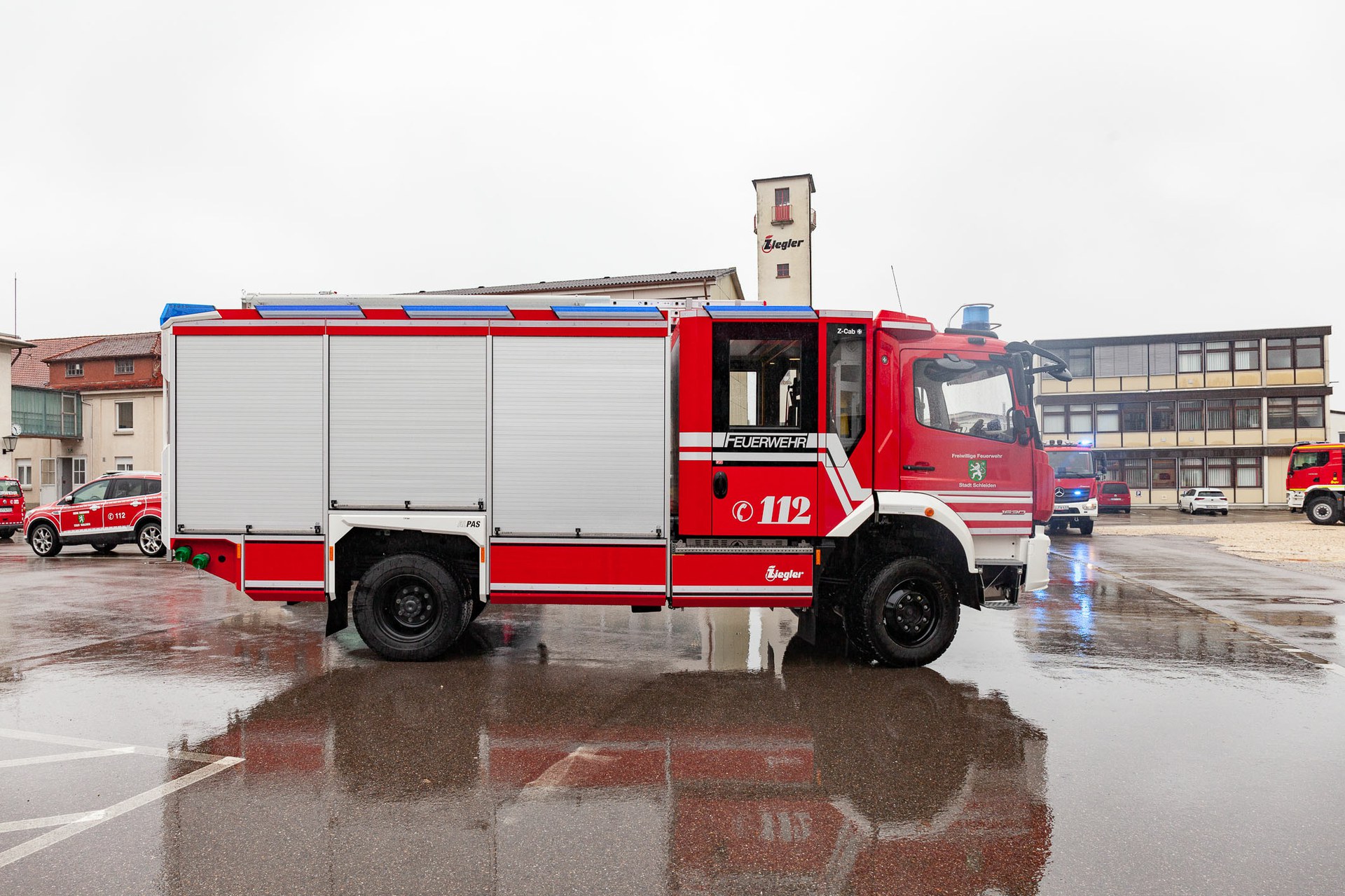 ZIEGLER TLF 3000 an die FF Schleiden — ZIEGLER Feuerwehrfahrzeuge