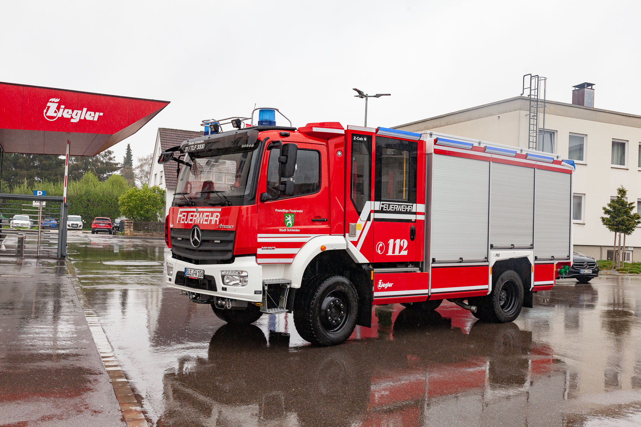ZIEGLER TLF 3000 an die FF Schleiden — ZIEGLER Feuerwehrfahrzeuge