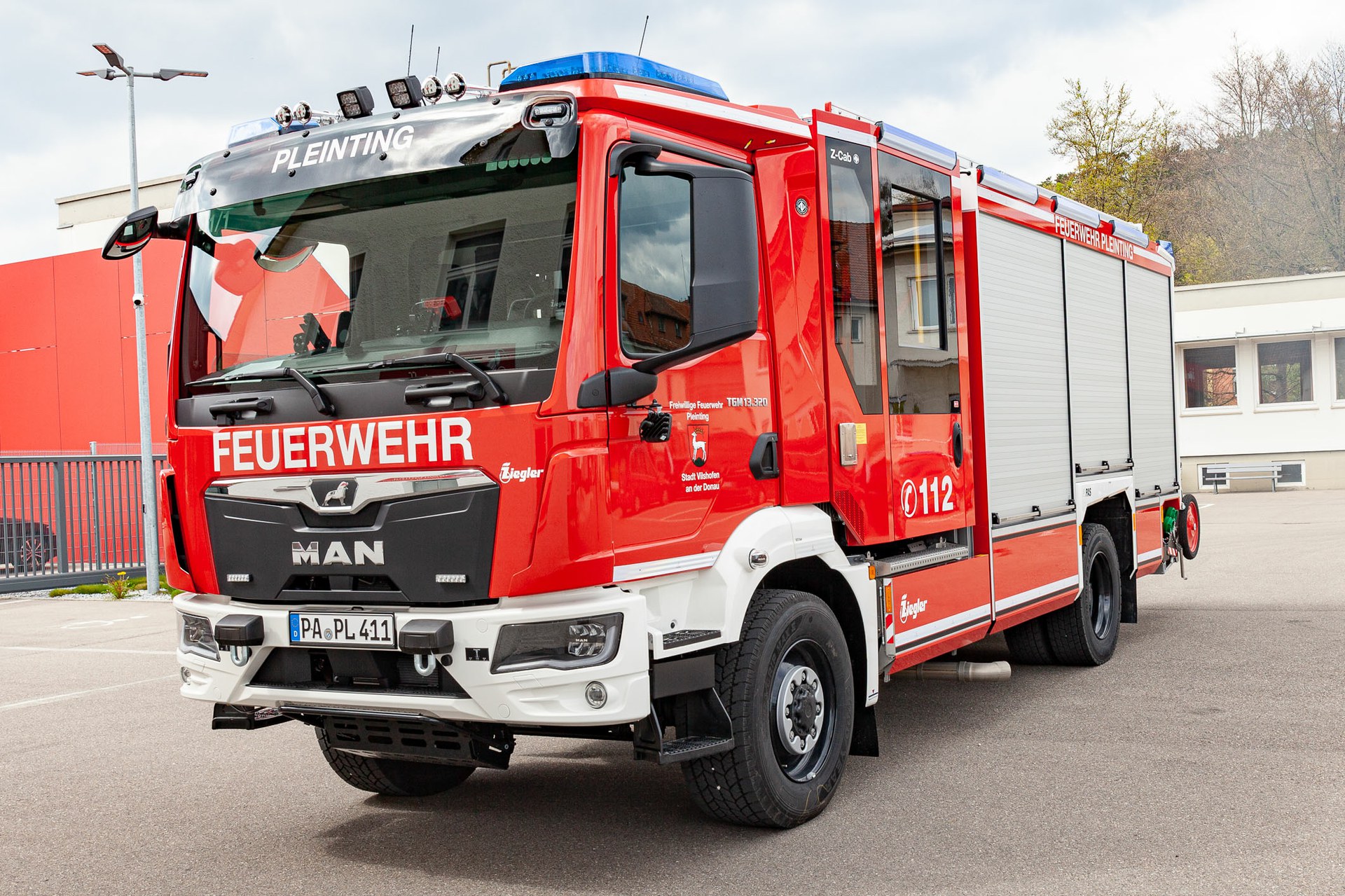 ZIEGLER LF 20 an die FF Pleinting — ZIEGLER Feuerwehrfahrzeuge