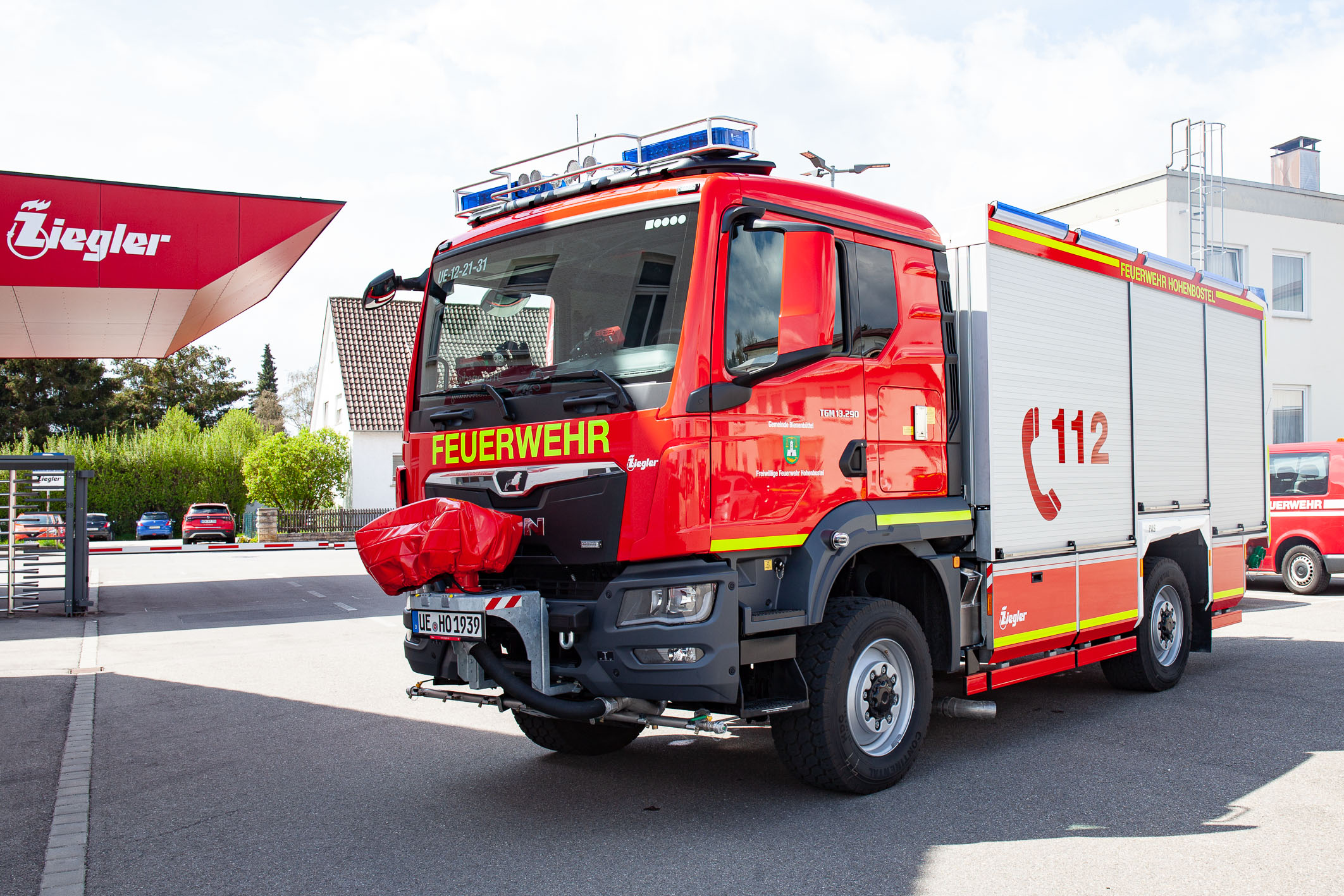 ZIEGLER TLF 3000 to the fire department of Bienenbüttel — ZIEGLER Feuerwehrfahrzeuge