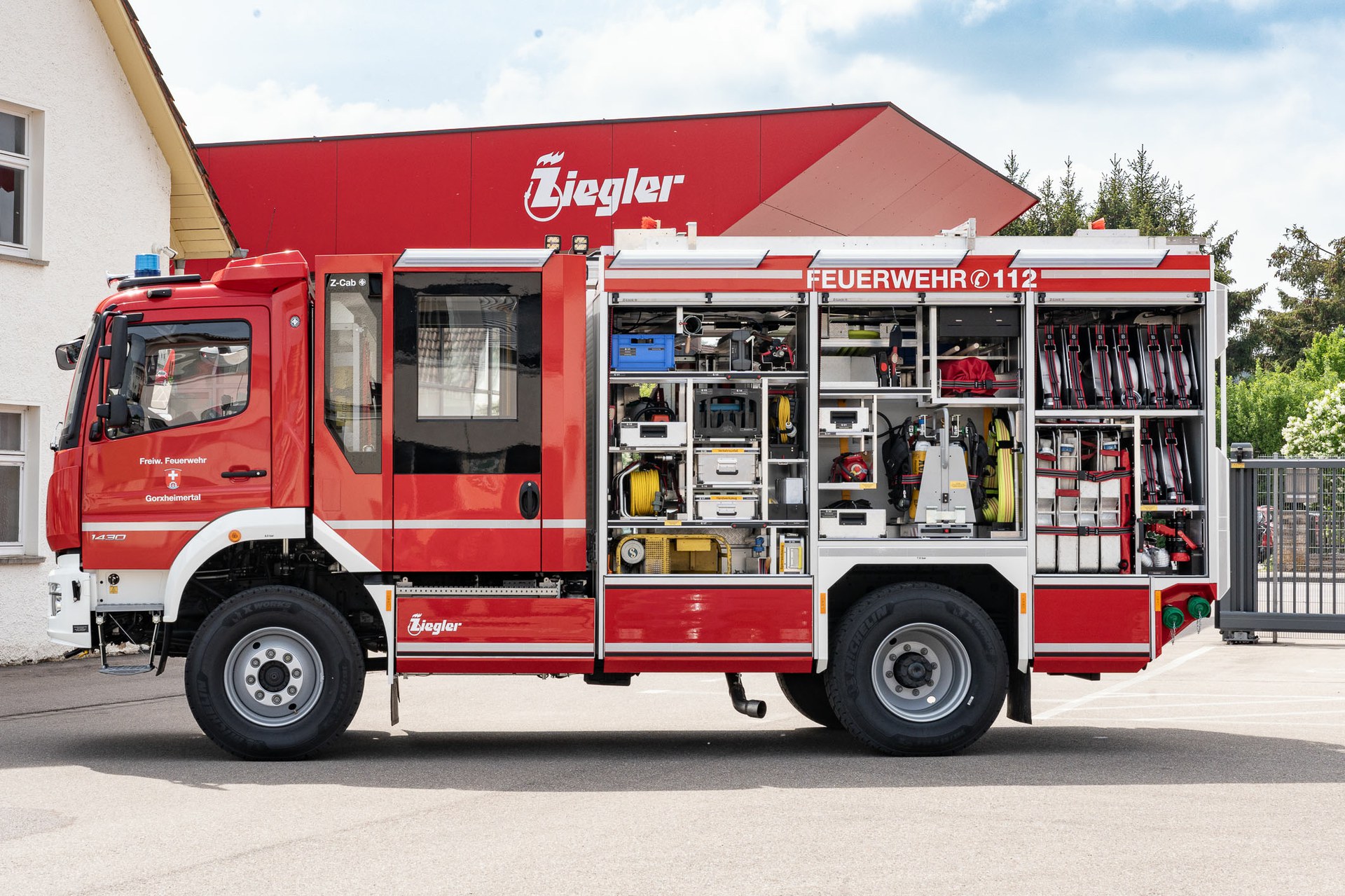 ZIEGLER LF 10 an die FF Gorxheimertal — ZIEGLER Feuerwehrfahrzeuge