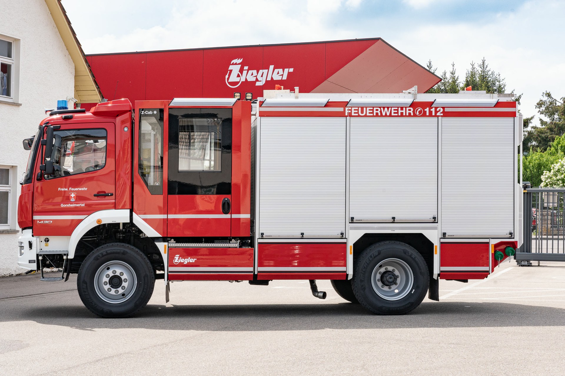ZIEGLER LF 10 an die FF Gorxheimertal — ZIEGLER Feuerwehrfahrzeuge
