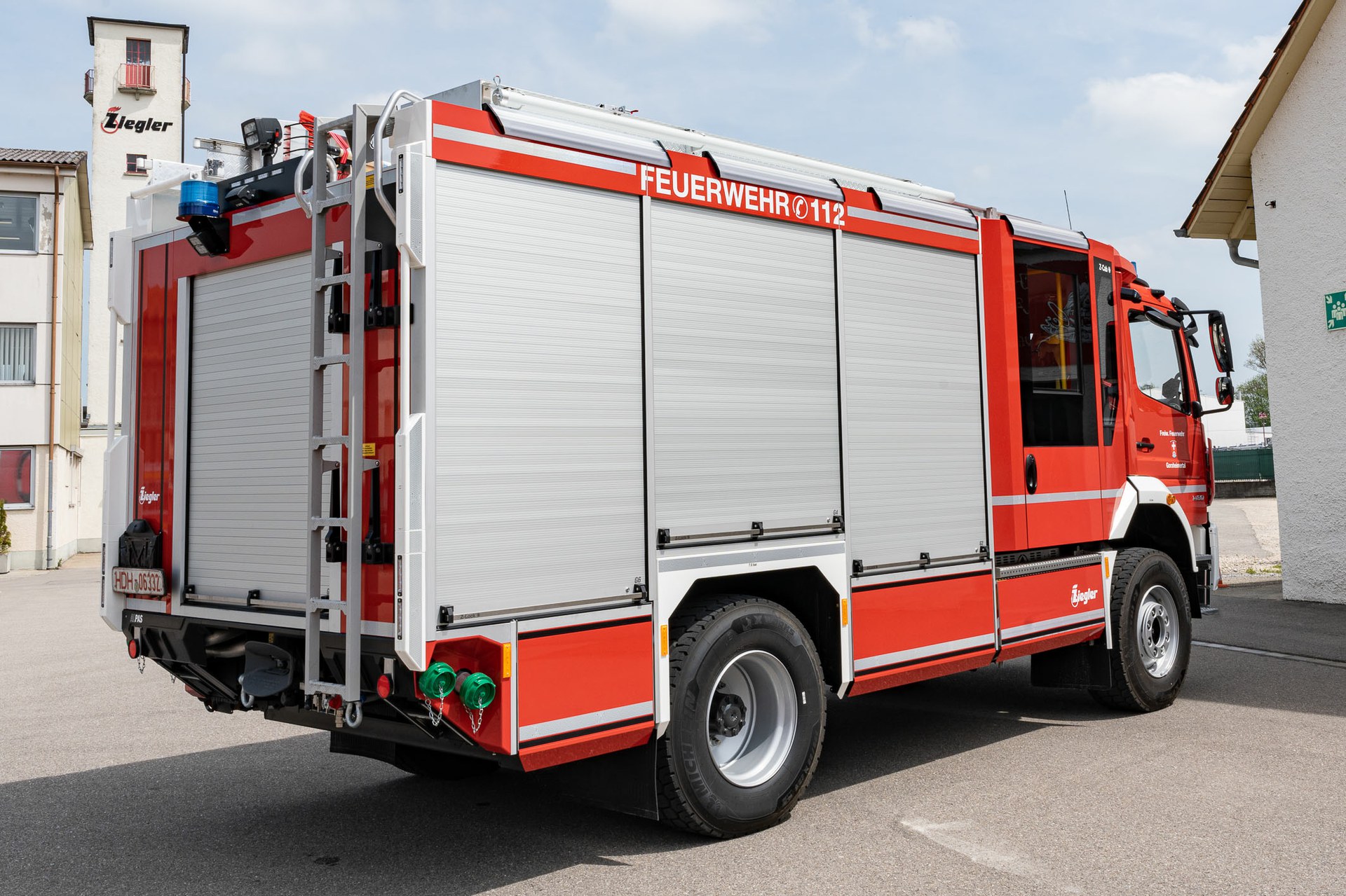ZIEGLER LF 10 an die FF Gorxheimertal — ZIEGLER Feuerwehrfahrzeuge