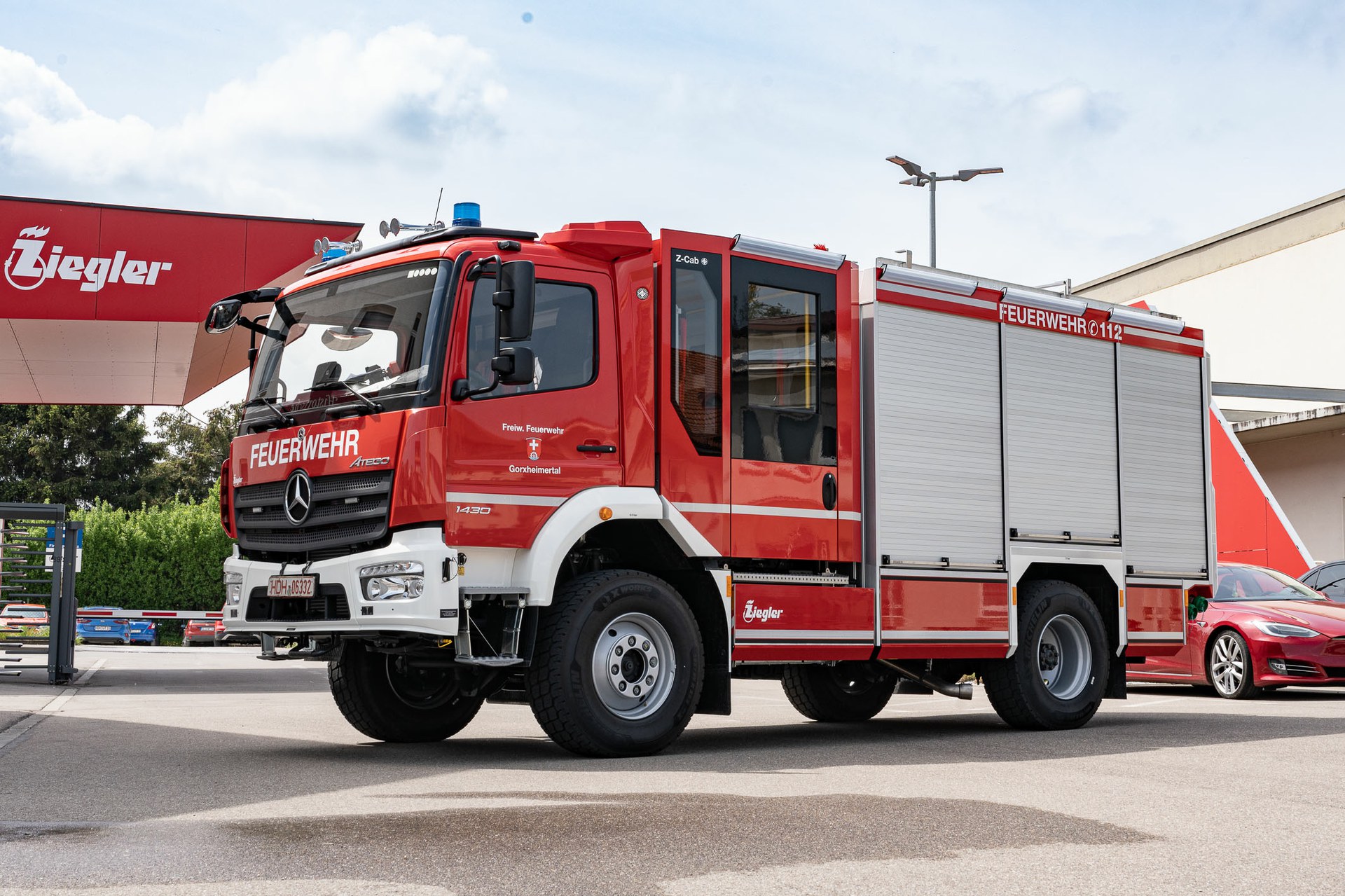 ZIEGLER LF 10 an die FF Gorxheimertal — ZIEGLER Feuerwehrfahrzeuge