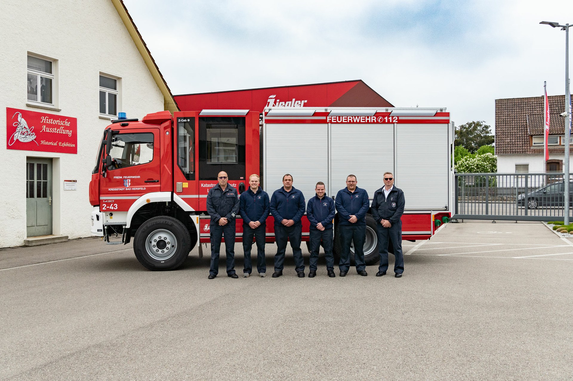 ZIEGLER LF 10 KatS an die FF Bad Hersfeld — ZIEGLER Feuerwehrfahrzeuge