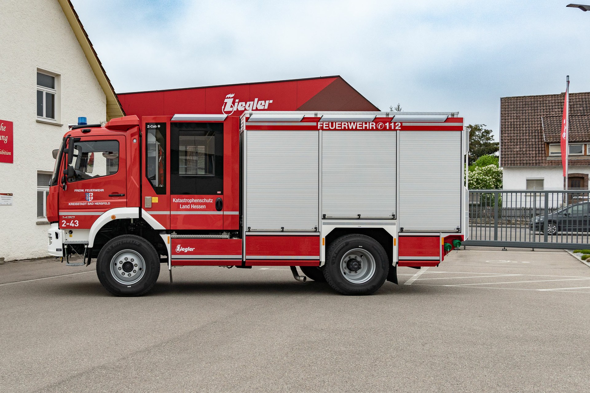 ZIEGLER LF 10 KatS an die FF Bad Hersfeld — ZIEGLER Feuerwehrfahrzeuge