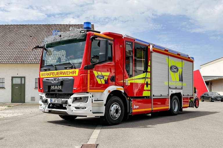 ZIEGLER HLF 20 to the fire department of Ford in Cologne — ZIEGLER ...