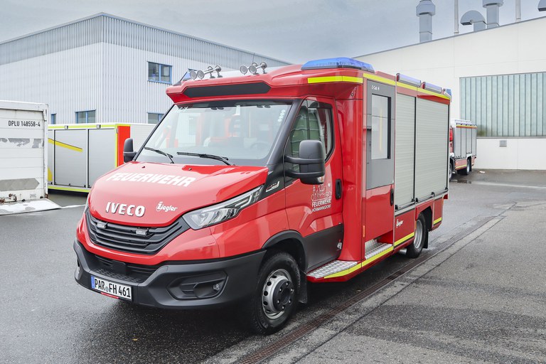 ZIEGLER TLF 3000 to the fire department of Hof — ZIEGLER Feuerwehrfahrzeuge