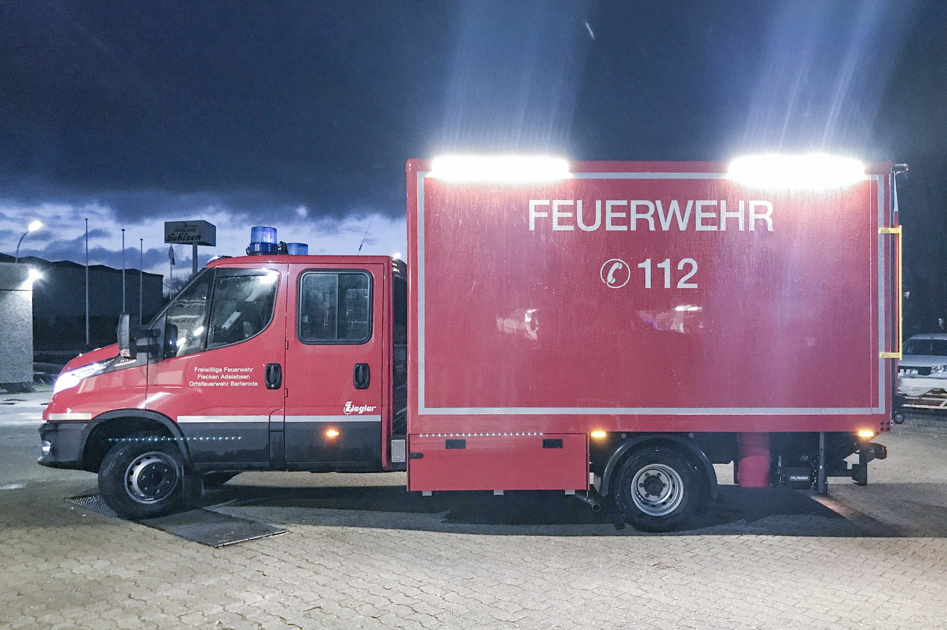 ZIEGLER GW-L 1 to the fire department of Adelepsen — ZIEGLER Feuerwehrfahrzeuge