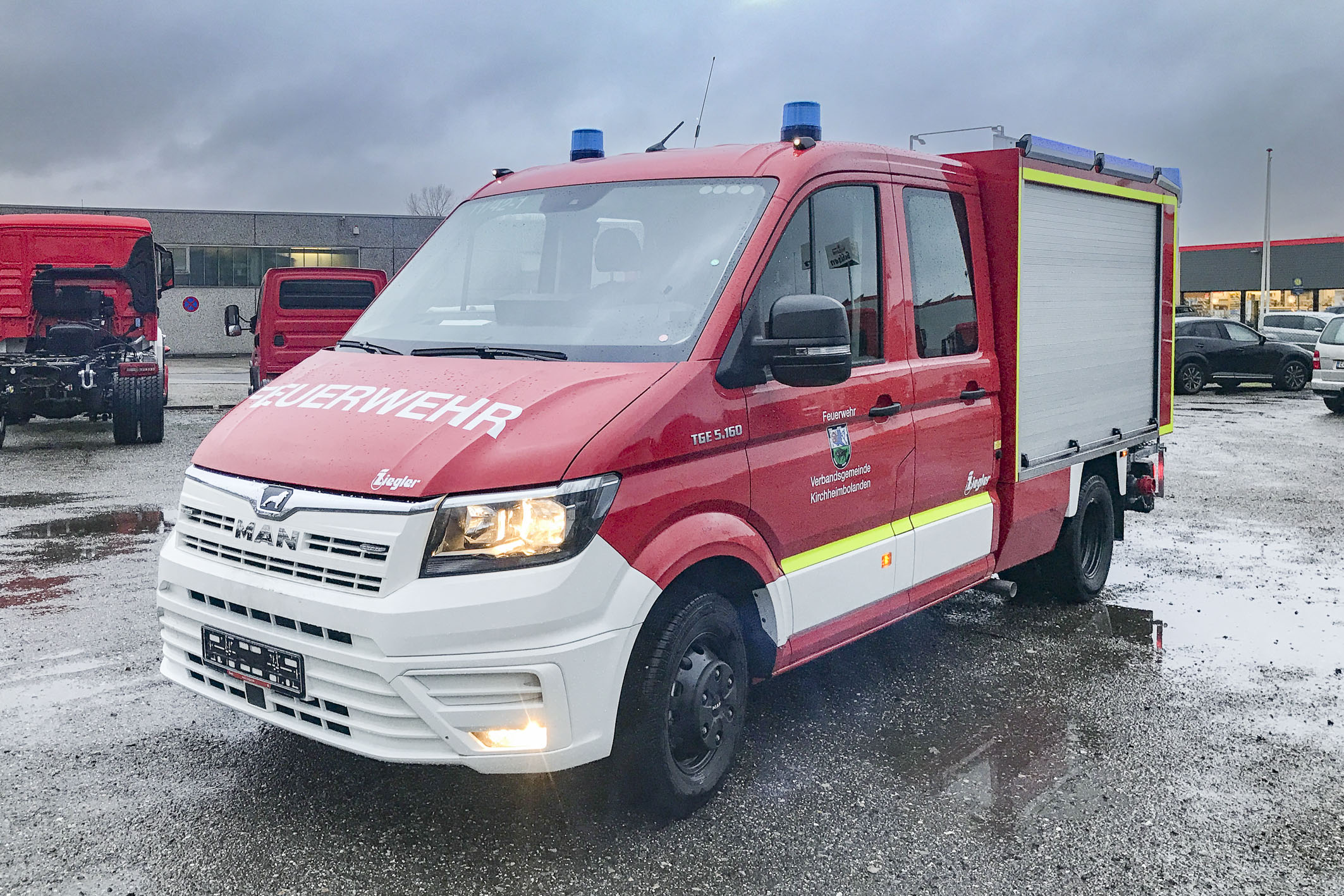 ZIEGLER KLF to the fire department of Mörsfeld — ZIEGLER Feuerwehrfahrzeuge