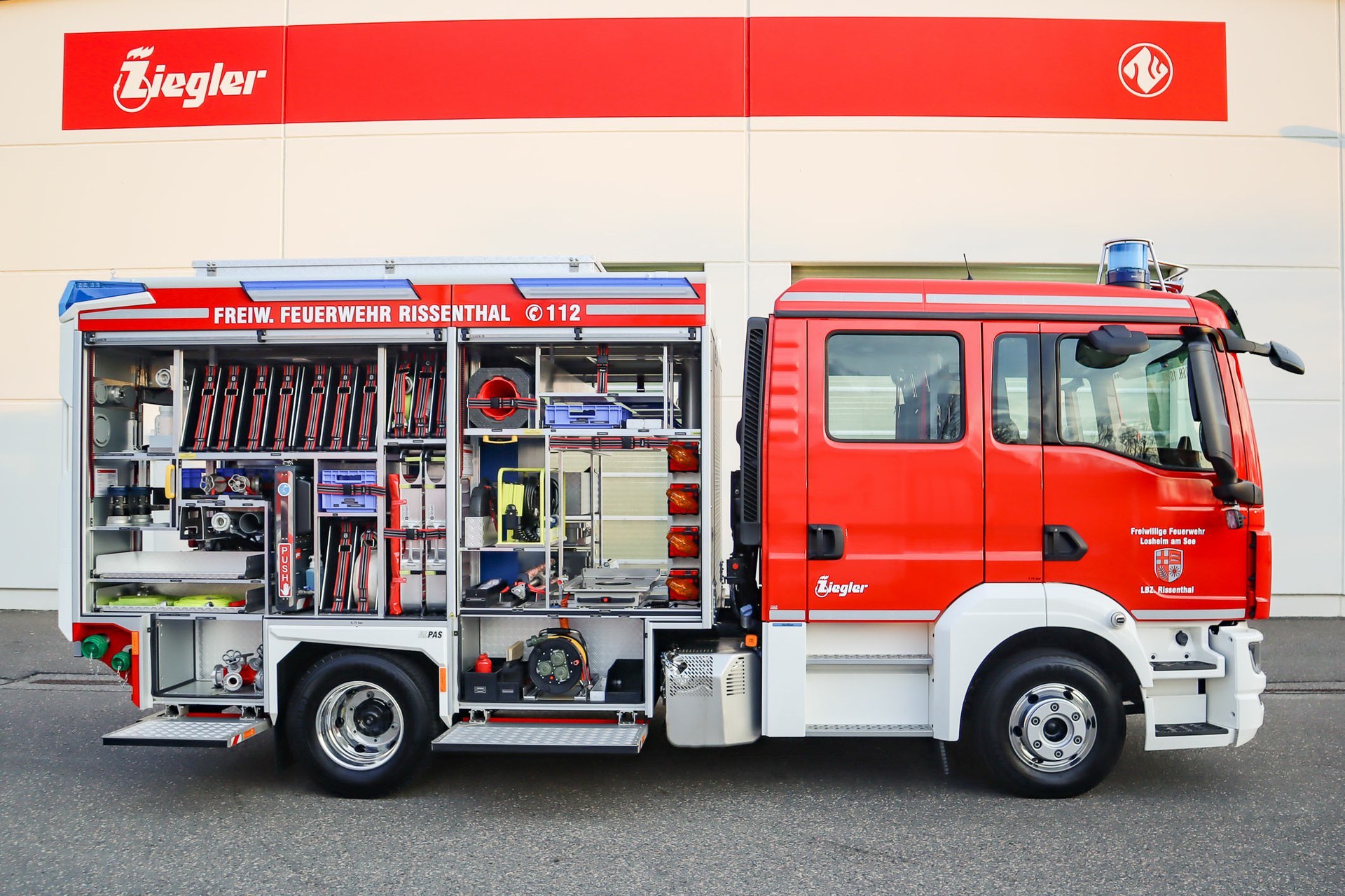 ZIEGLER MLF to the fire department of Rissenthal — ZIEGLER Feuerwehrfahrzeuge