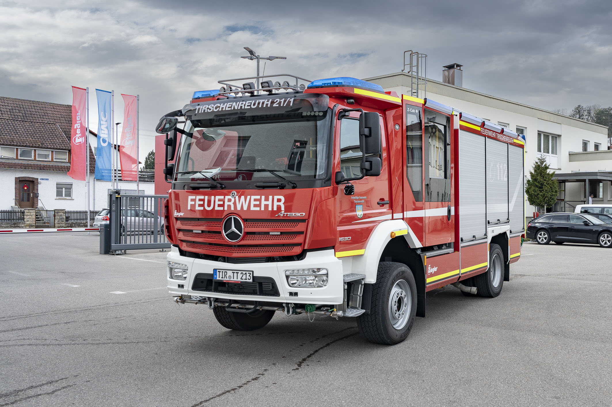 ZIEGLER TLF 3000 an die FF Tirschenreuth — ZIEGLER Feuerwehrfahrzeuge