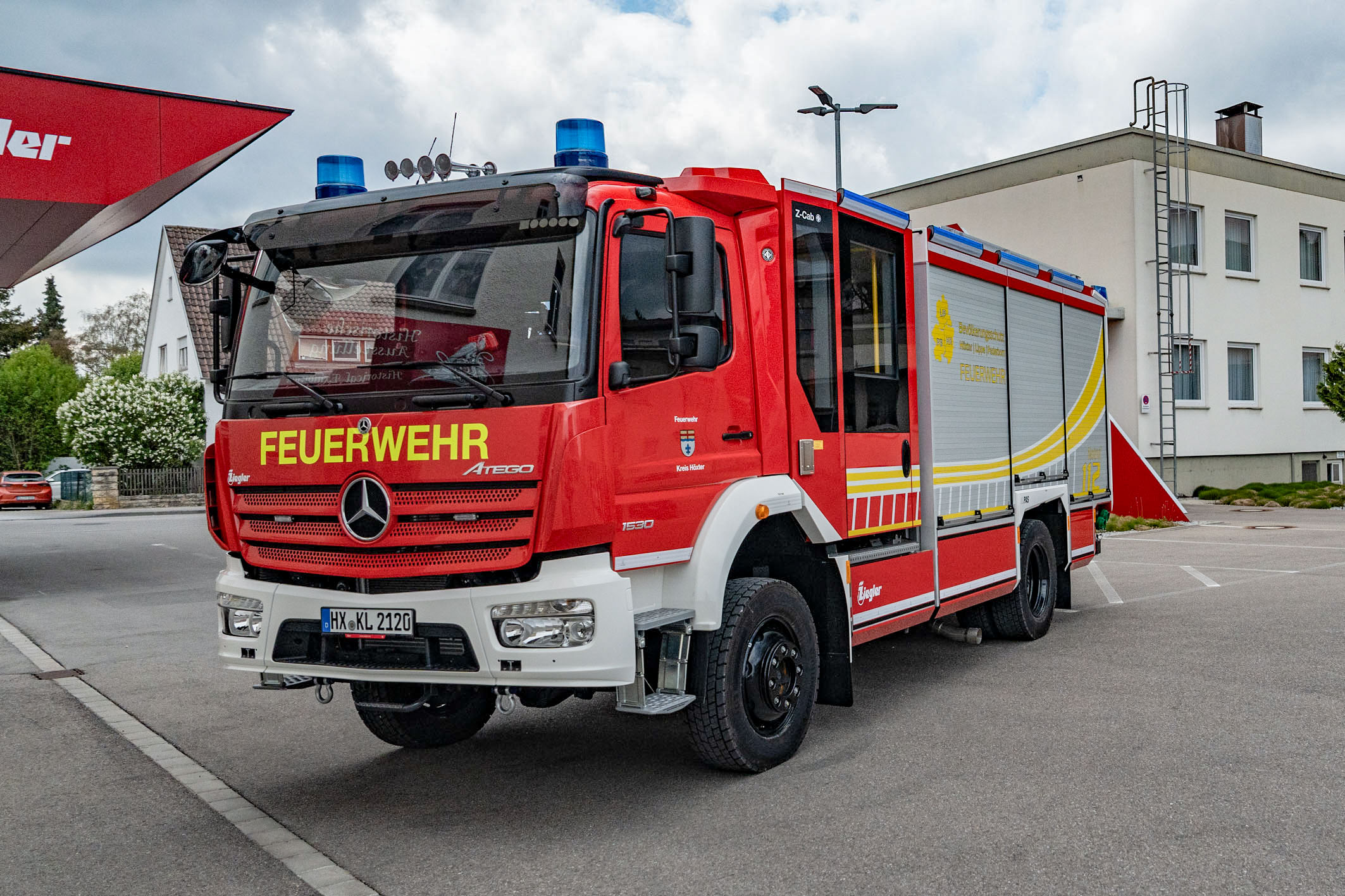 ZIEGLER HLF 20 to the civil protection district of Höxter — ZIEGLER ...