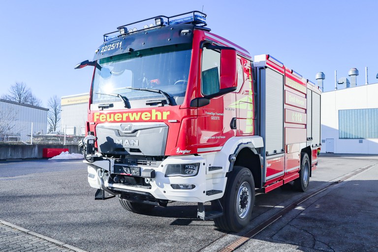 ZIEGLER TLF 4000 to the fire department of Geeste — ZIEGLER ...