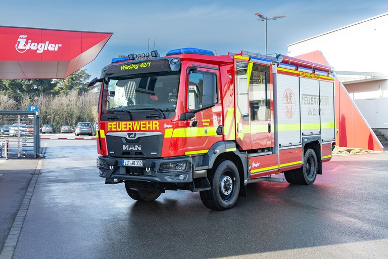 ZIEGLER HLF 10 to the fire department of Wiesing — ZIEGLER ...