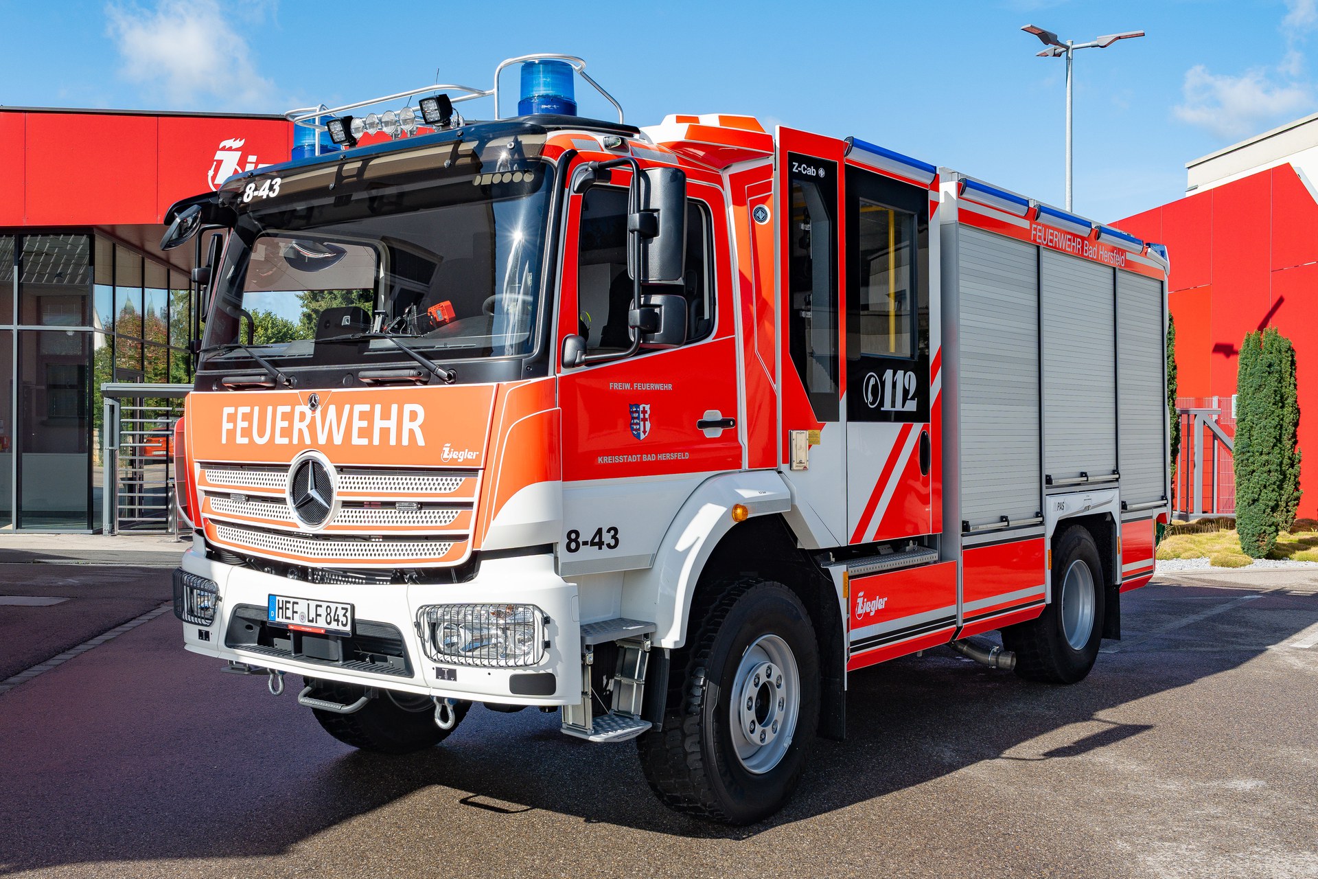 ZIEGLER LF 10 an die FF Bad Hersfeld Petersberg — ZIEGLER Feuerwehrfahrzeuge
