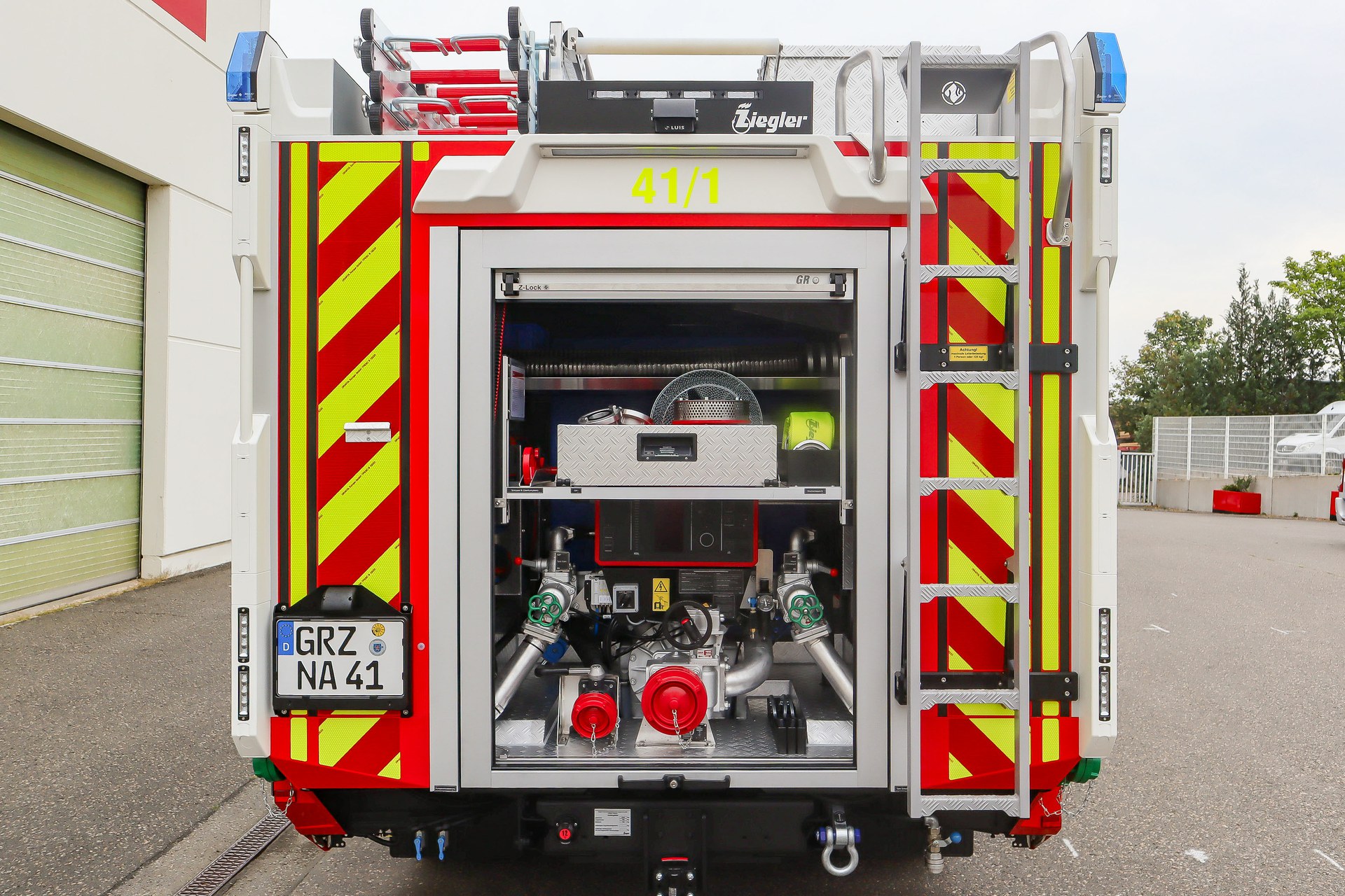 ZIEGLER MLF an die FF Naitschau — ZIEGLER Feuerwehrfahrzeuge