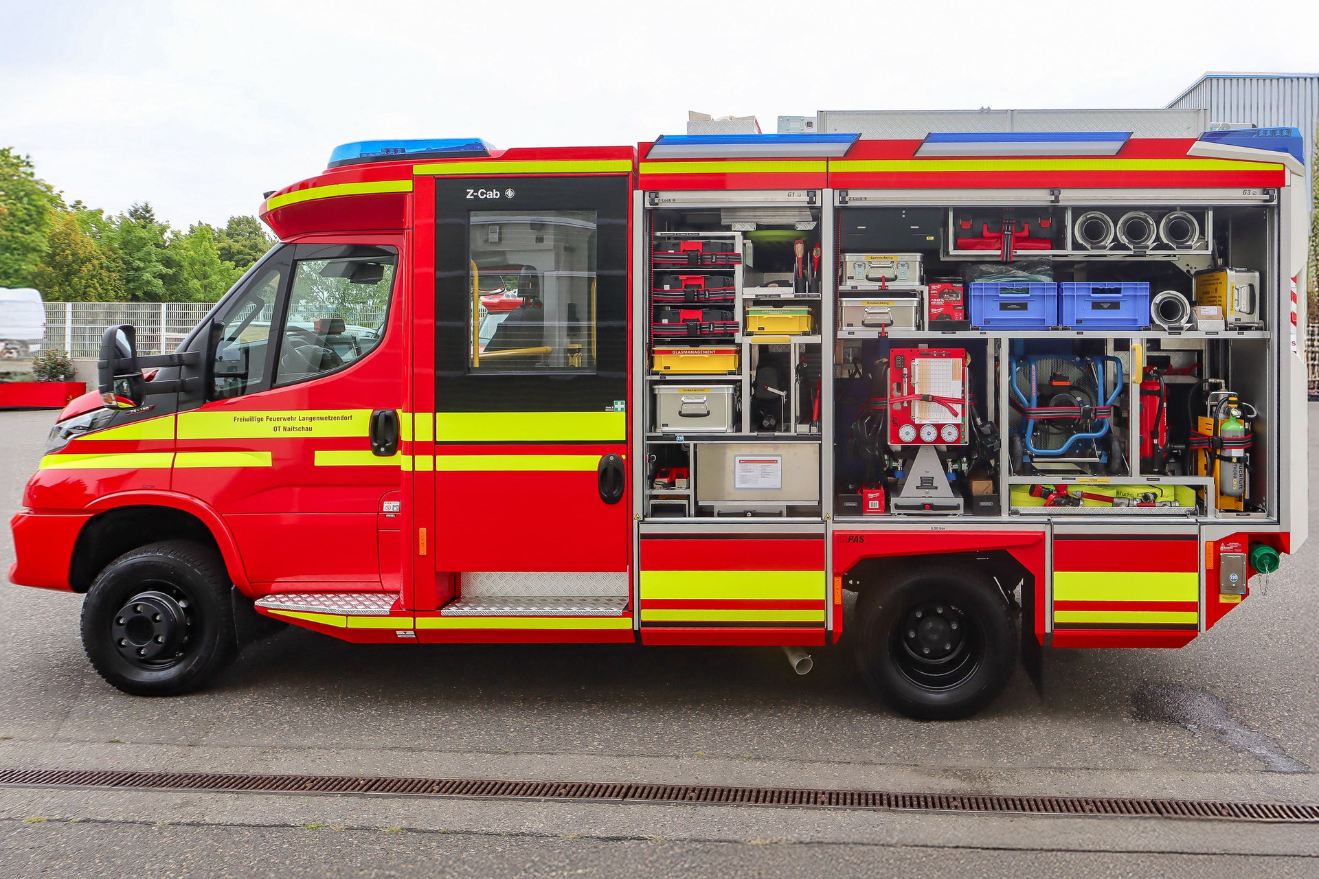 ZIEGLER MLF an die FF Naitschau — ZIEGLER Feuerwehrfahrzeuge