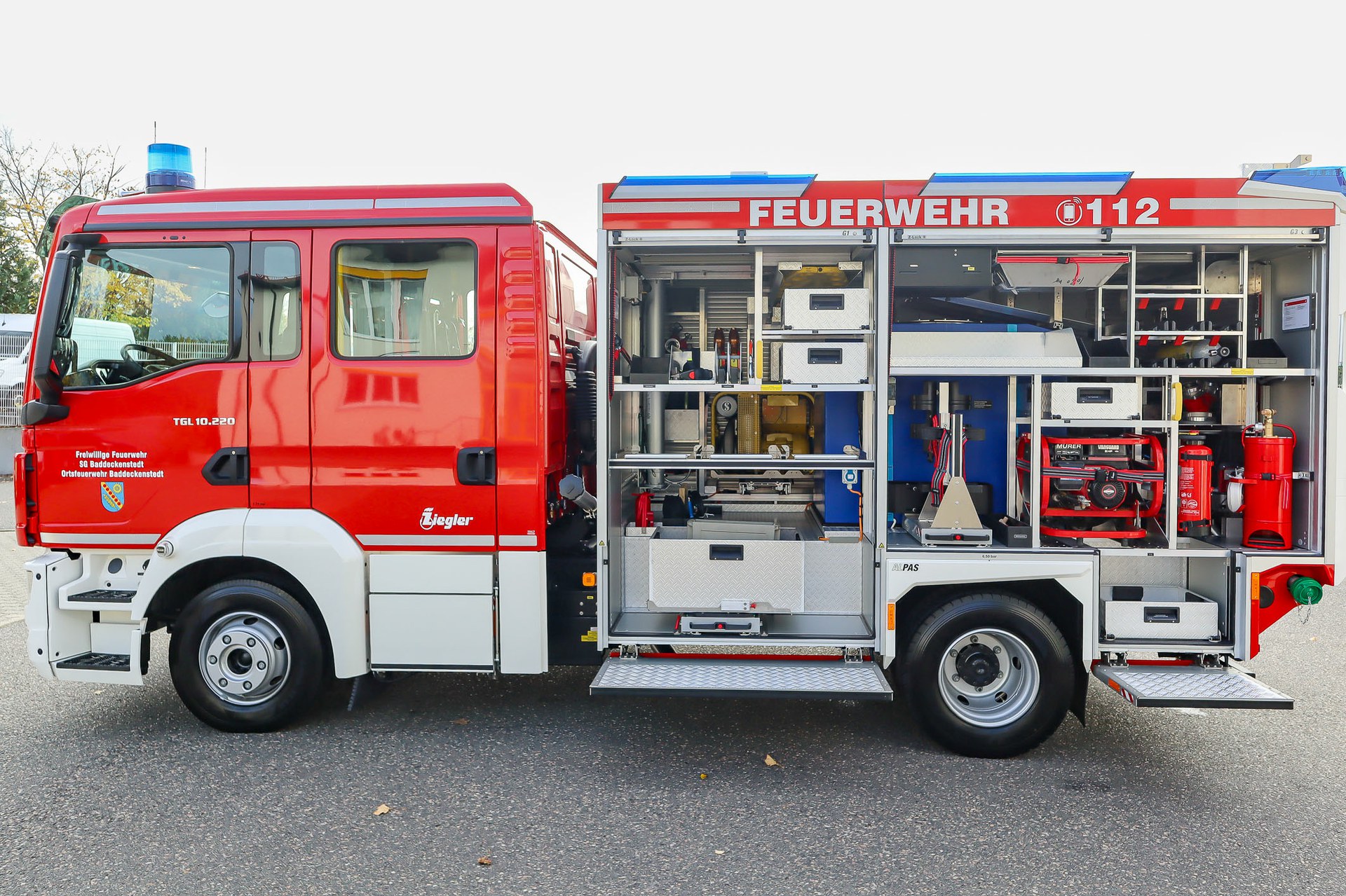 ZIEGLER MLF to the fire department of Baddeckenstedt — ZIEGLER Feuerwehrfahrzeuge